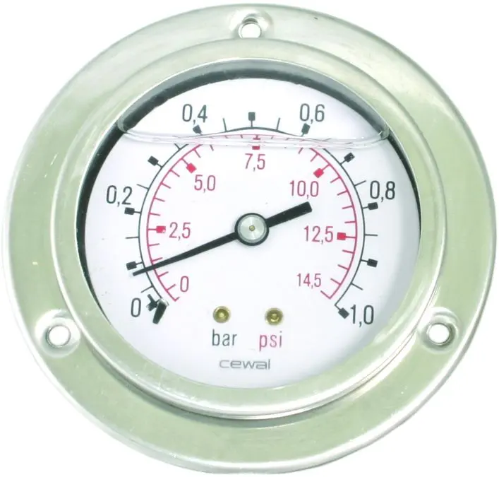 Manometer Ø63 - GC30 | Trykluftshop